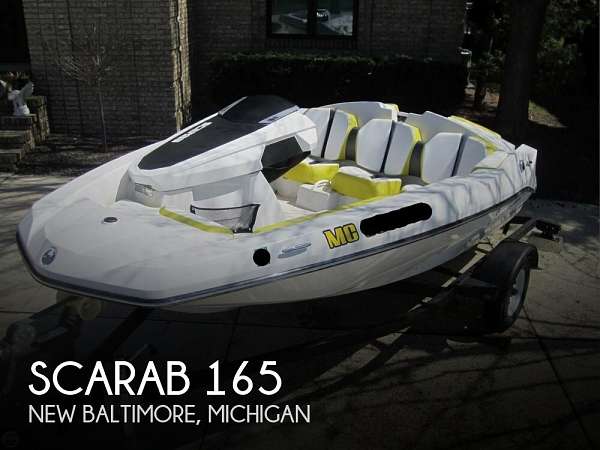 2016 Scarab Jet Boat 165